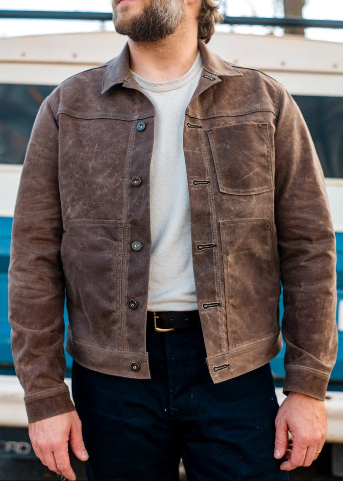 Wayman Jacket - Dark Oak - Waxed Canvas