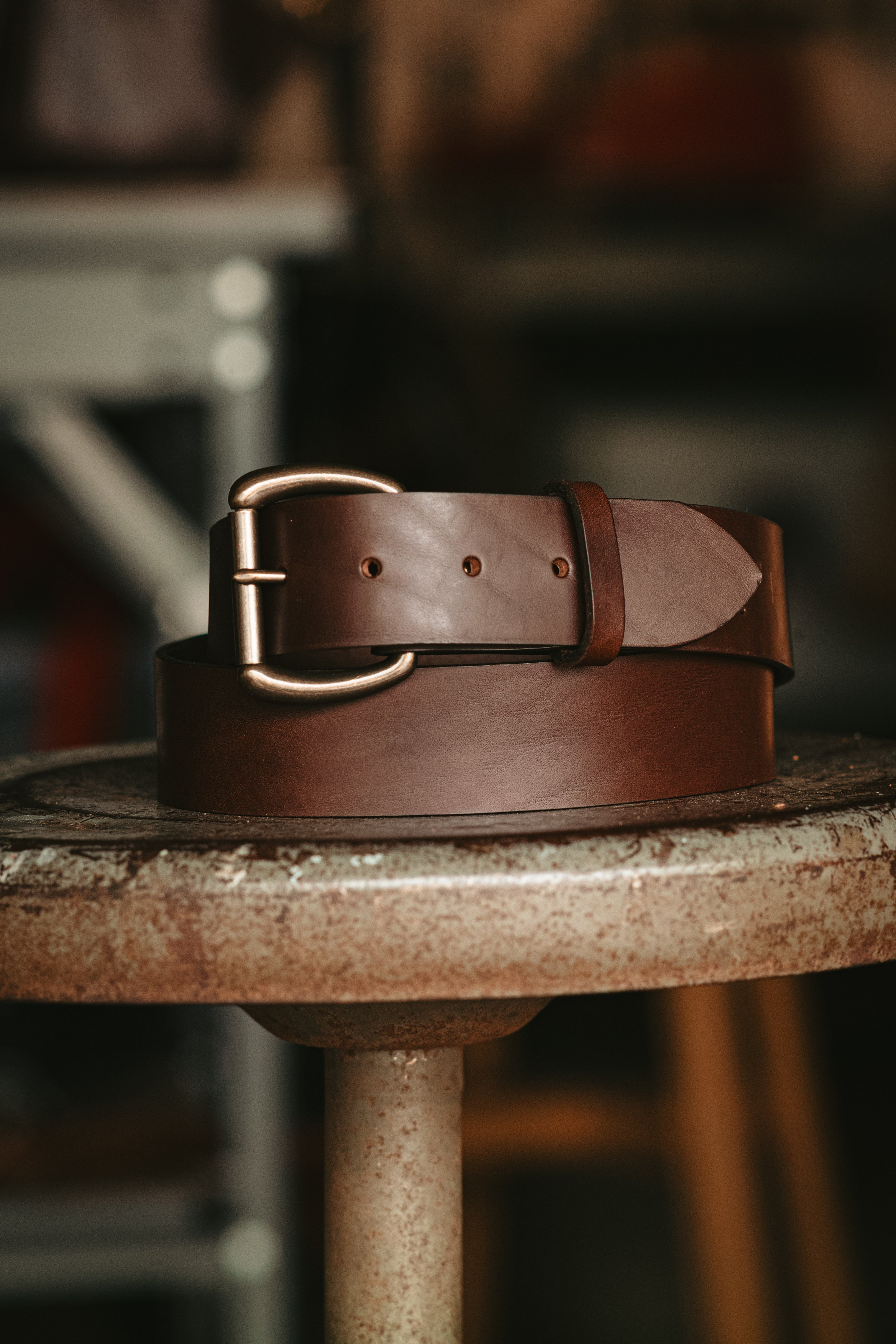 Heavy Duty Belt | Men's Leather Belt | Made in USA | Loyal Stricklin