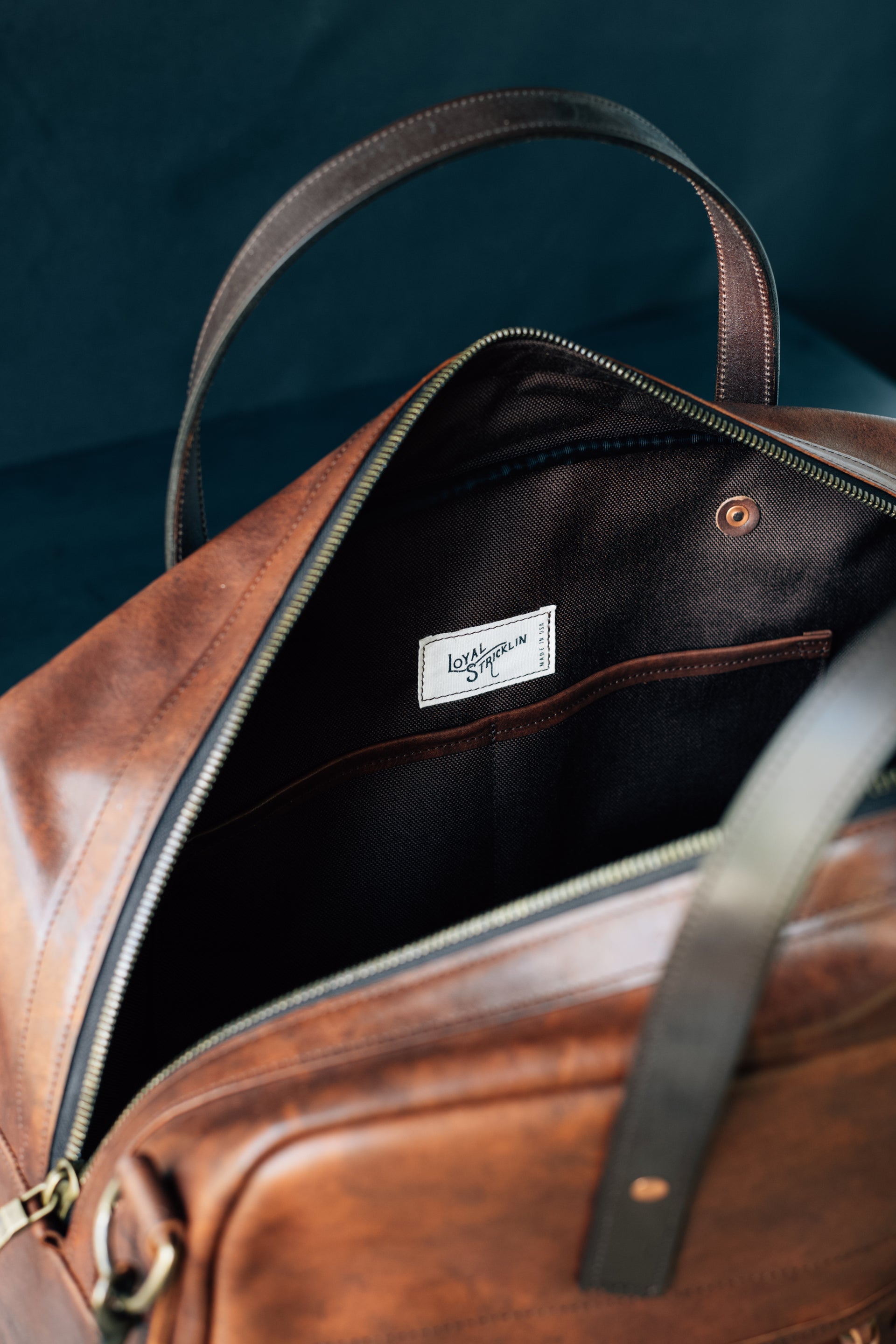 Badalassi Carlo Nemesis Leather Weekender Duffle Bag – Loyal Stricklin