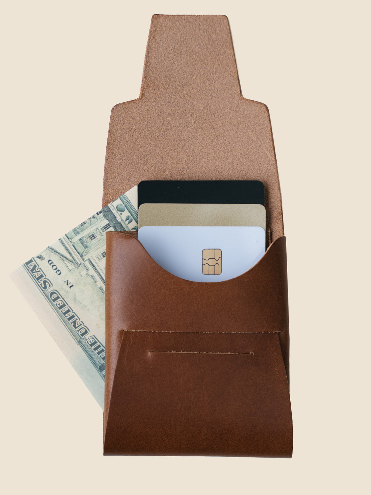 Johnny Wallet | Tobacco Leather | Loyal Stricklin